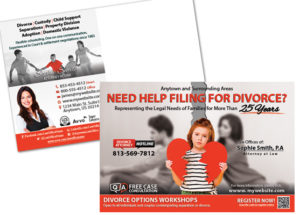 Lawyer Postcards, Law Firm Postcards, Attorney Postcards